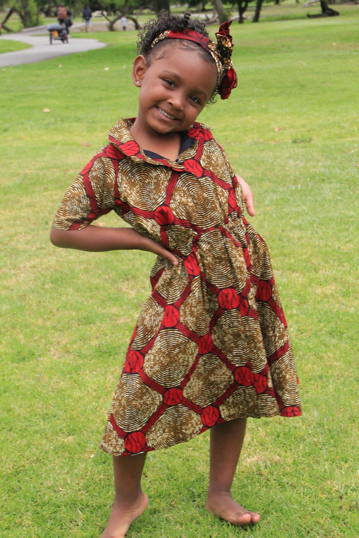 African Print Dresses Clothing for Kids - Modern African Clothing – Ray ...