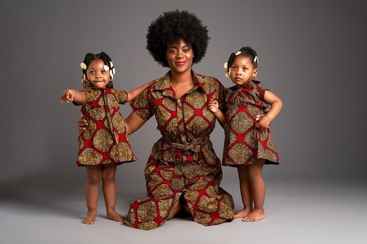 African Print Dresses Clothing for Kids - Modern African Clothing – Ray ...
